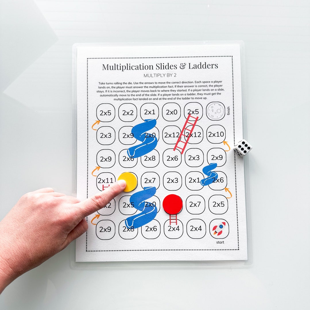 Dice Game Multiplication Math Game Homeschool Multiplication Facts Math ...