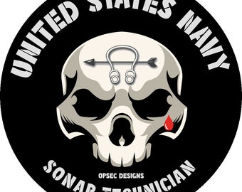 Sonar Technician Rate Decal - Etsy