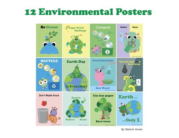 Environmental Classroom Posters A Conservation Education Poster From
