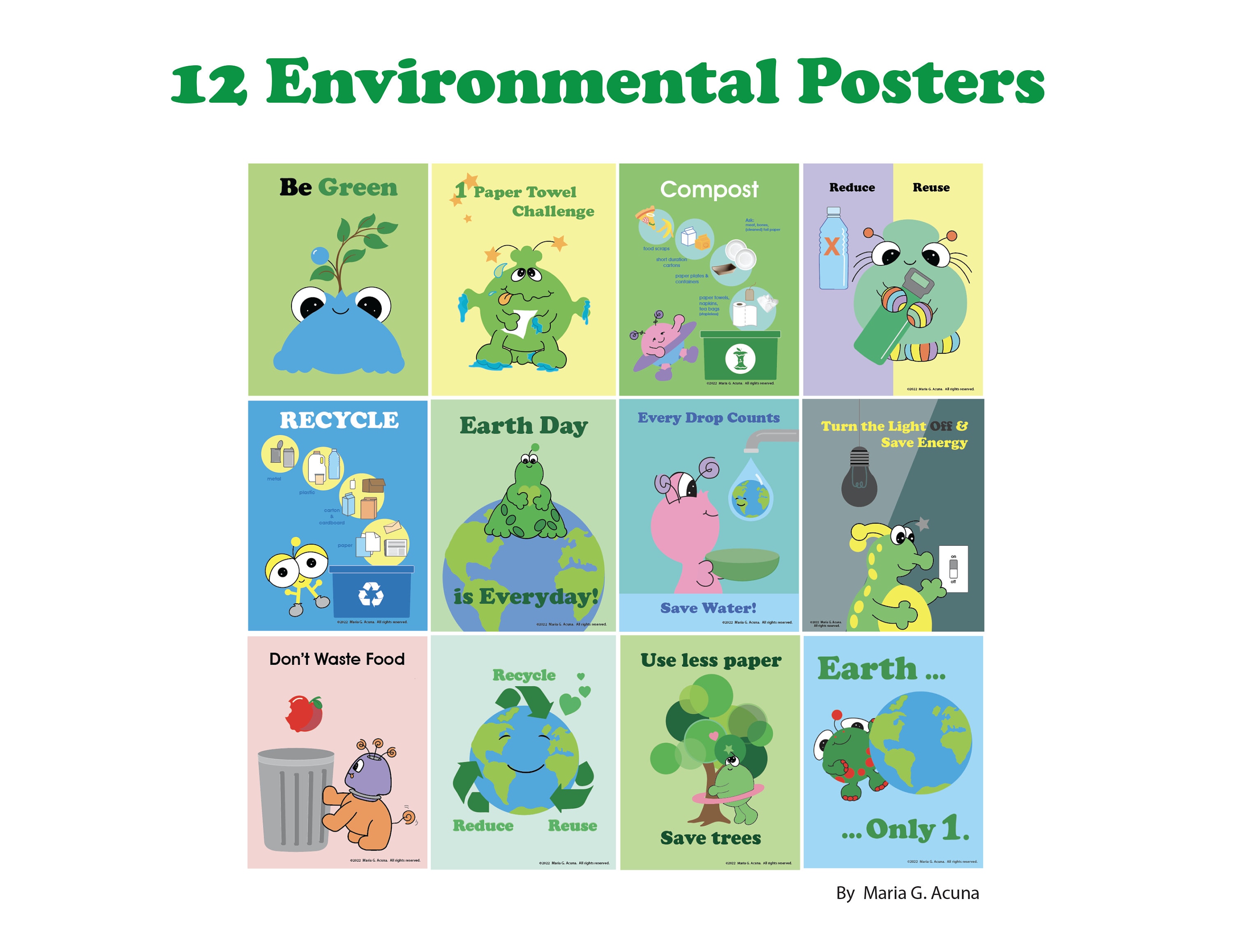 Environmental Posters For Schools