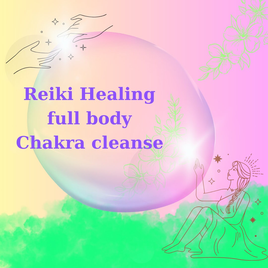 Full Body Chakra Cleanse Distant Reiki Healing - Etsy