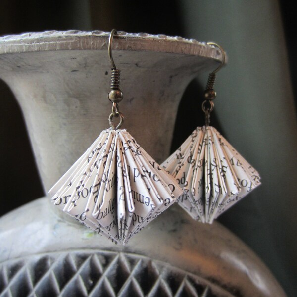 Book Page Jewelry - Etsy