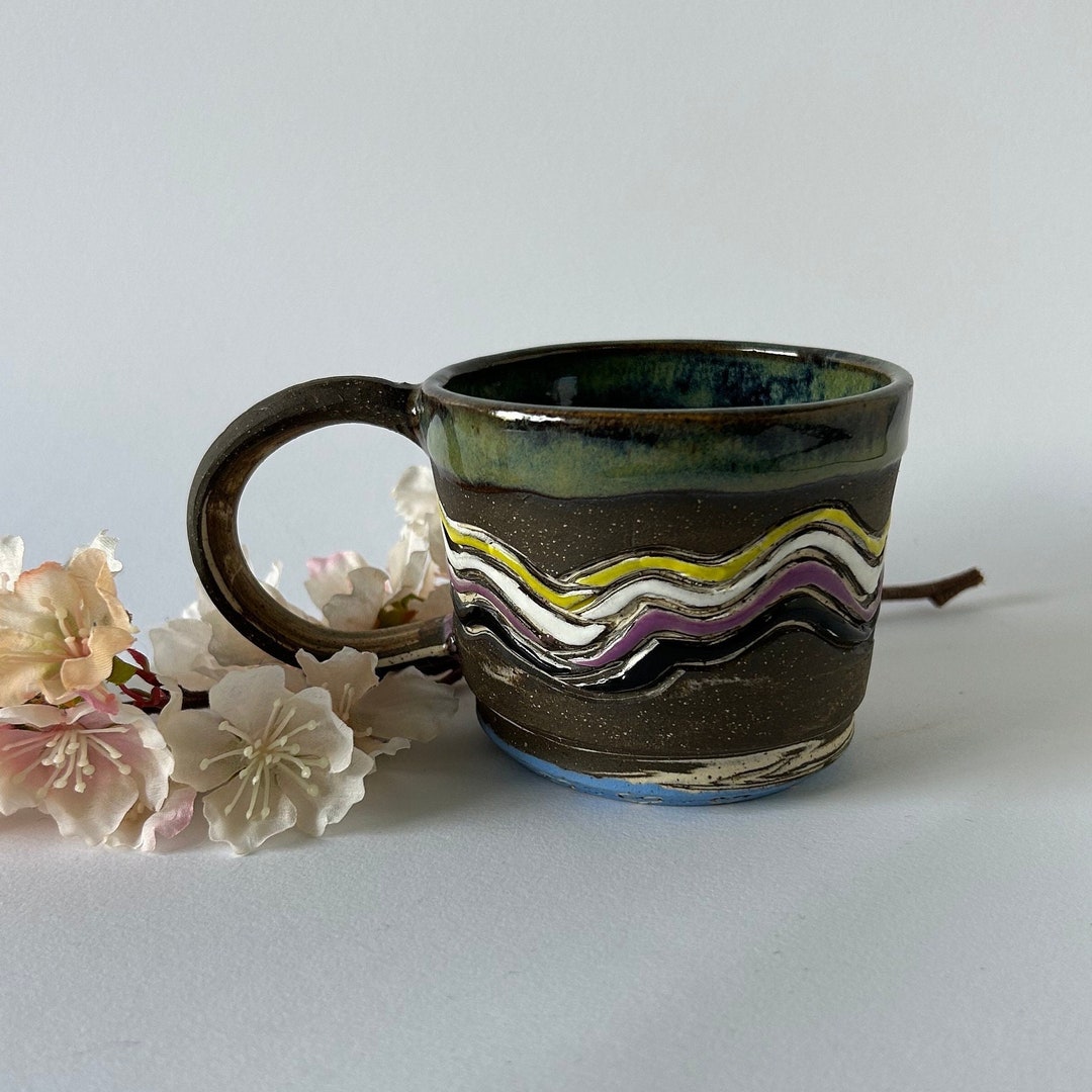 Cookies and Cream Non-binary Pride Flag Mug - Etsy