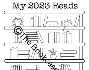 2023 Reading Tracker - Etsy