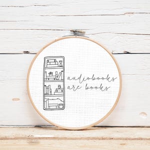 Reading Embroidery Patterns, Book Lover Embroidery Bundle, Reading ...