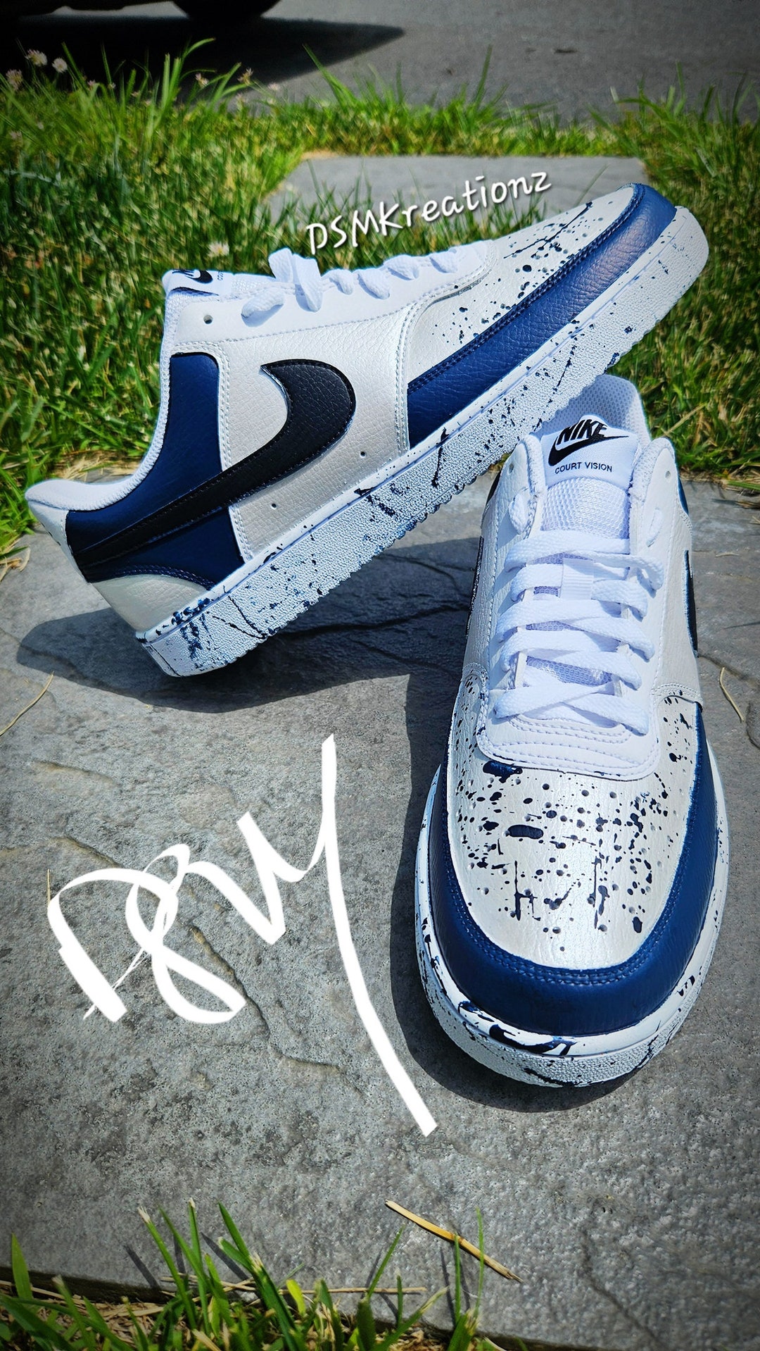 Custom Hand Painted Sneakers. Any Color Way You'd Like to Have Your ...