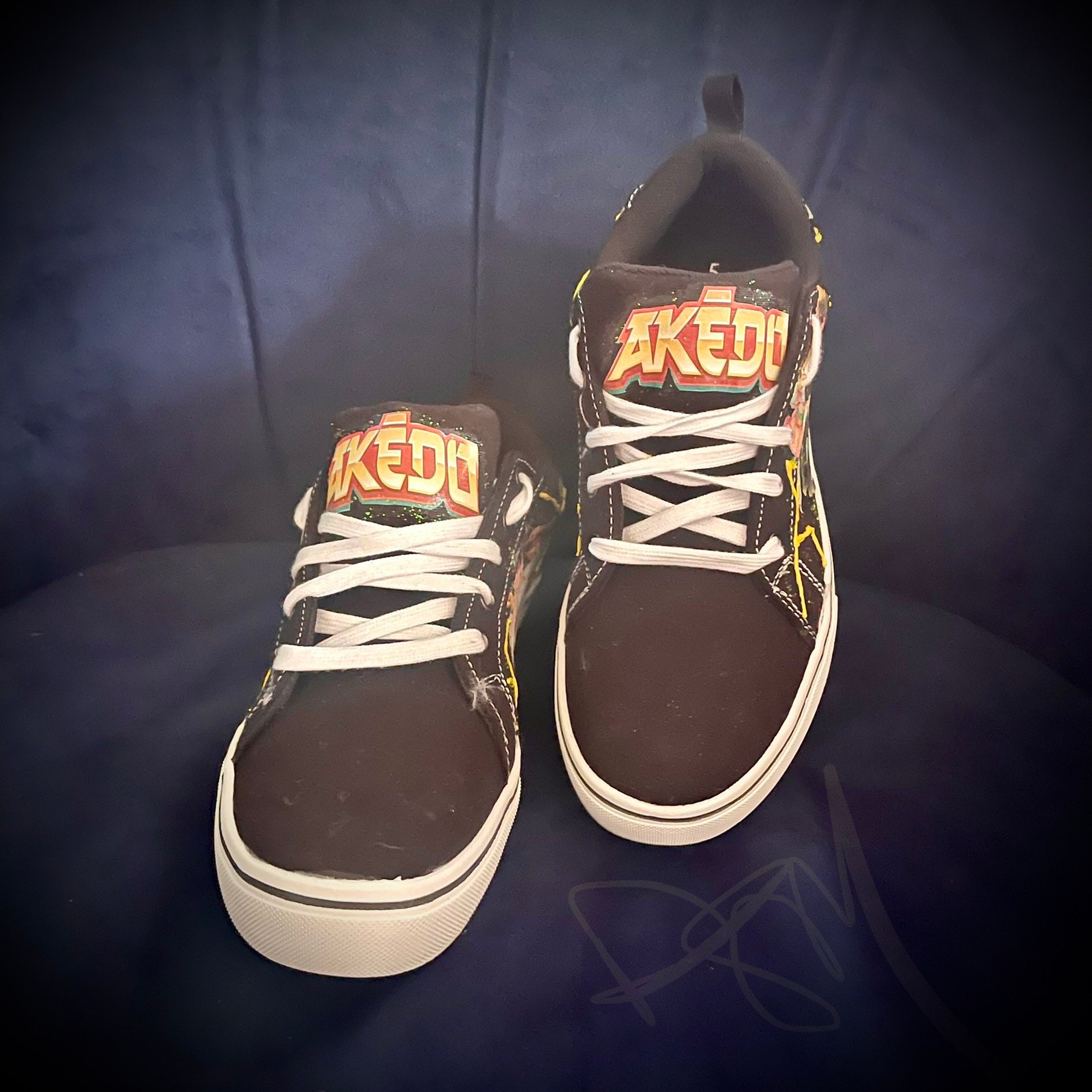 Custom Akedo Inspired Sneakers - Etsy