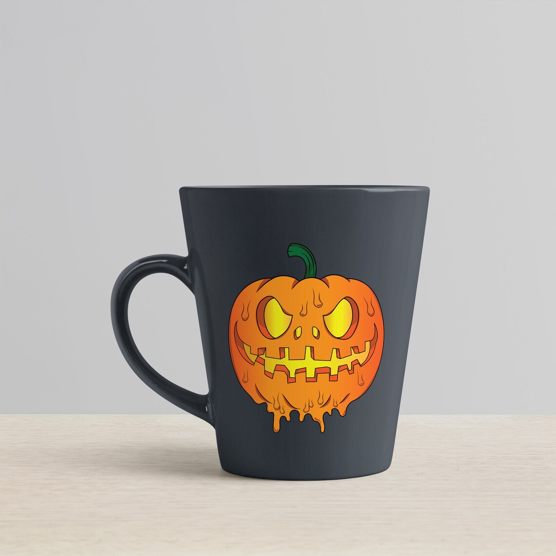 Dripping Pumpkin, Pumpkin Face Svg, Melting Pumpkin Svg, Halloween ...