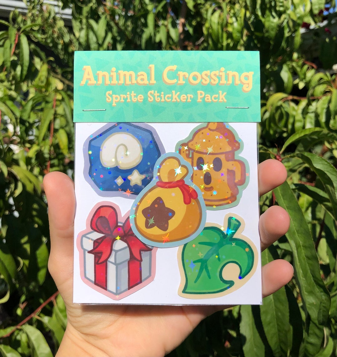 Animal Crossing Sprite Sticker Pack | ACNH Sticker Pack | Holographic ...