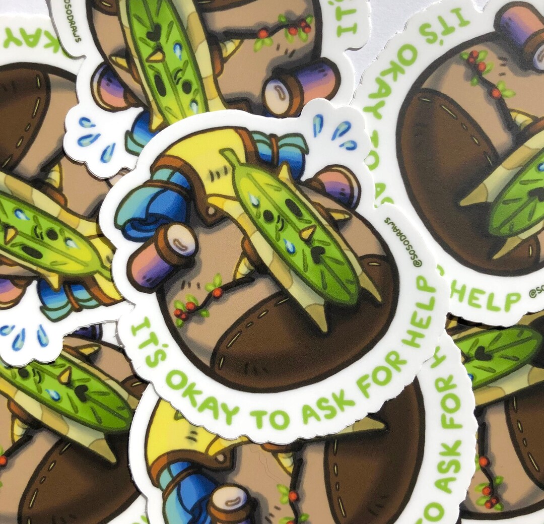 Backpack Korok 3" | Vinyl Korok Sticker | Legend of Zelda Sticker ...