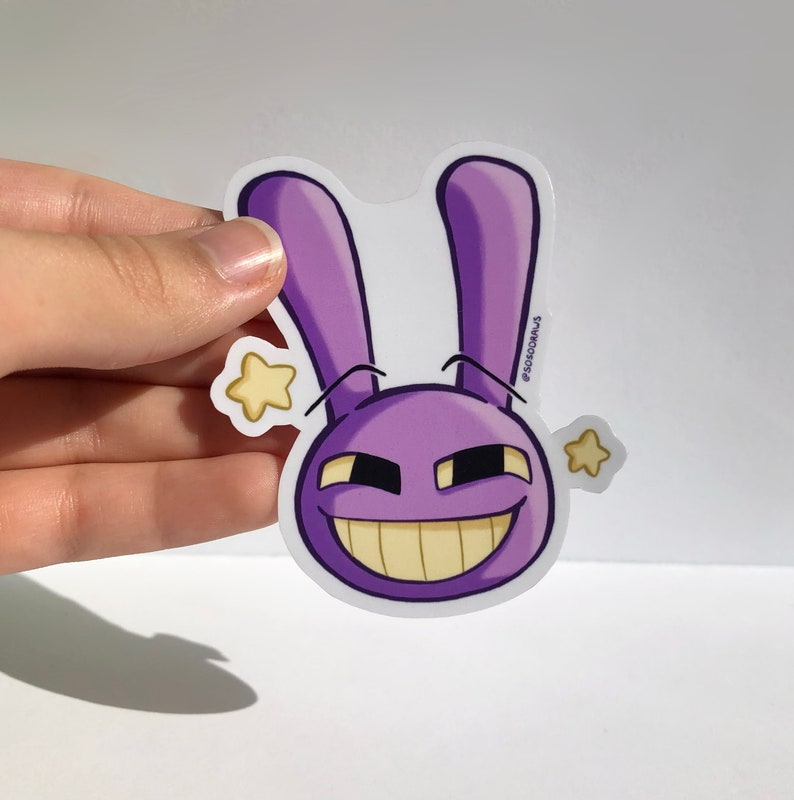 Pomni Jax and Kinger Stickers the Amazing Digital Circus - Etsy