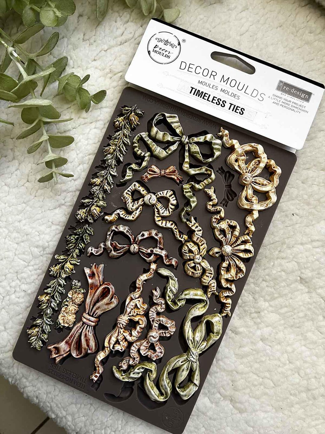 Timeless Ties Silicone Mould – Decorative Bows, Ribbons and Floral ...