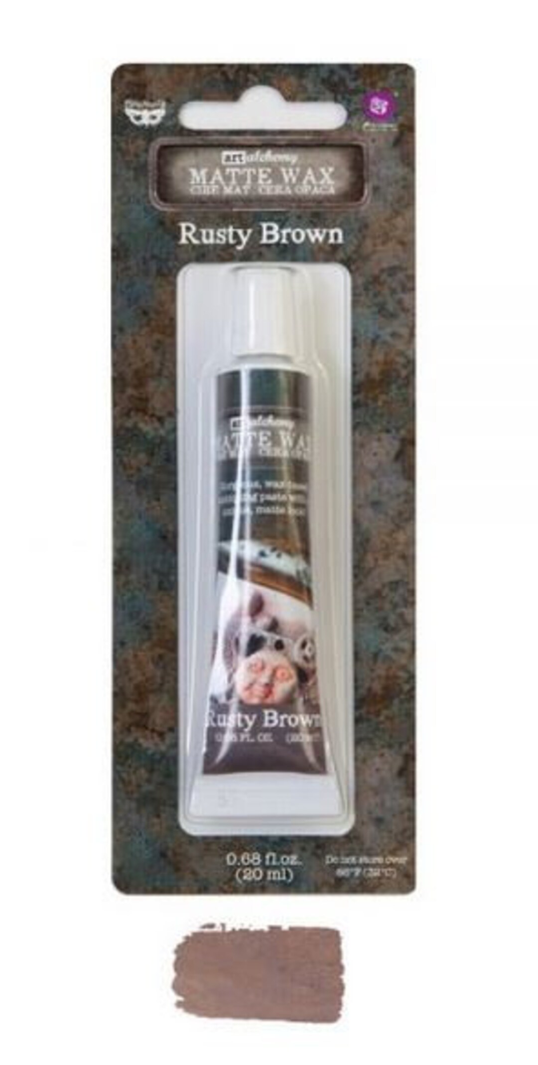 Rusty Brown Art Alchemy Metallique Wax 1 Tube, 20ml Redesign Wax Paste ...