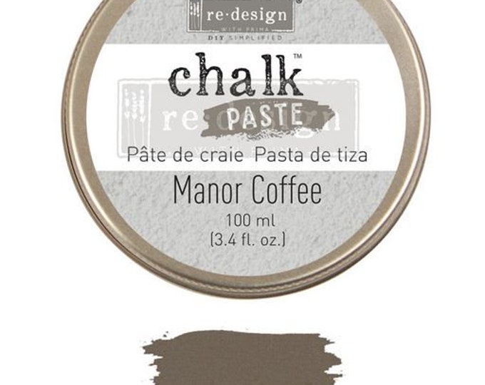 MANOR COFFEE Redesign Chalk Paste Thick Paint for Stencils, 3 ...