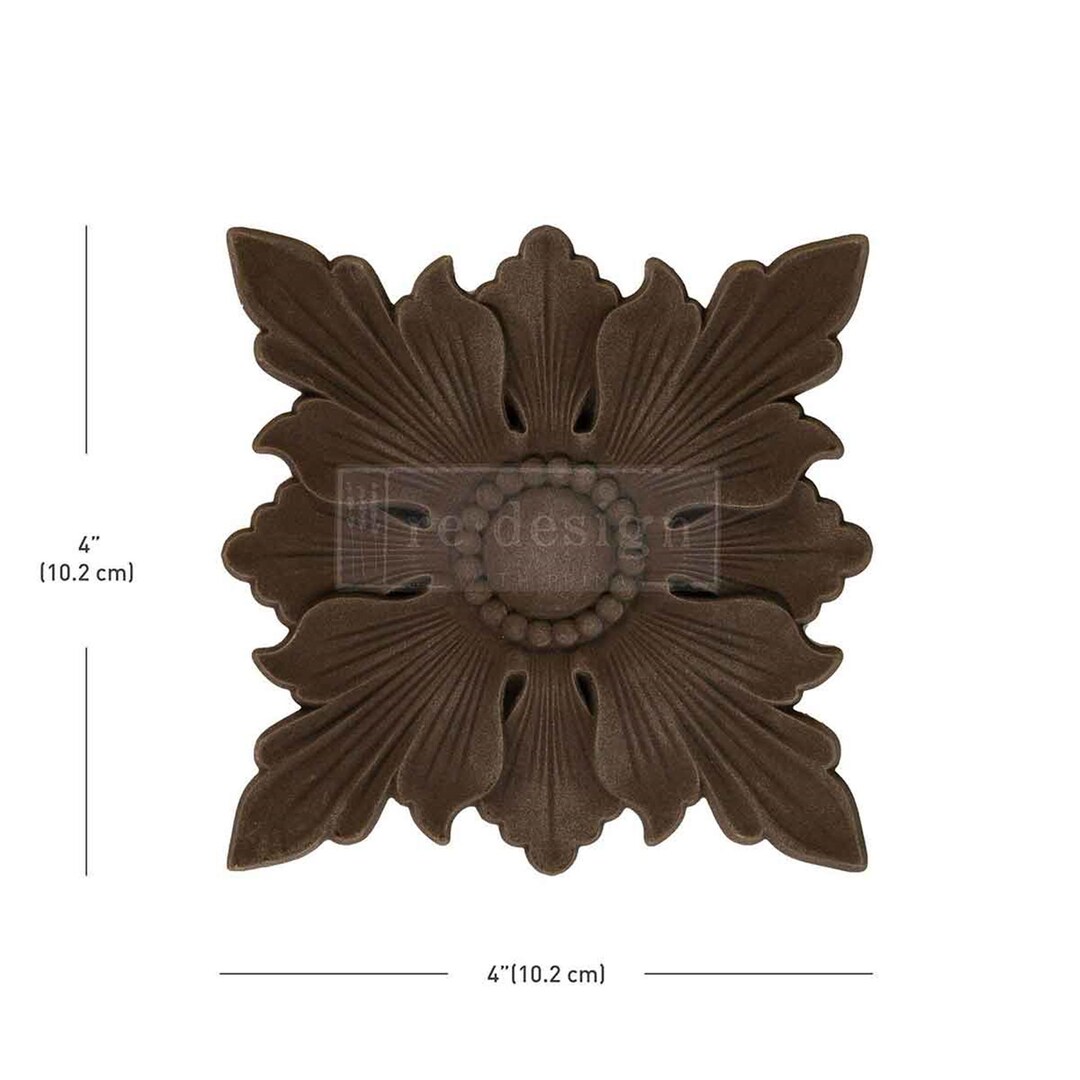 Deco Accent - Bendable Floral Poly Applique - Furniture Accent ...