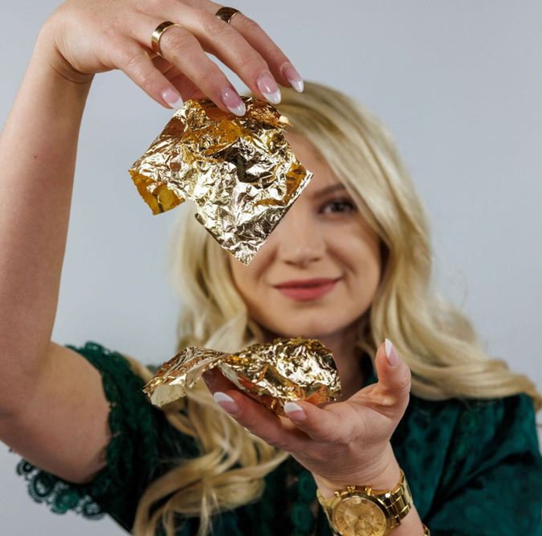 Kacha’s GOLD LEAF* Sheets Re-designs for Gold Leafing Furniture - Etsy