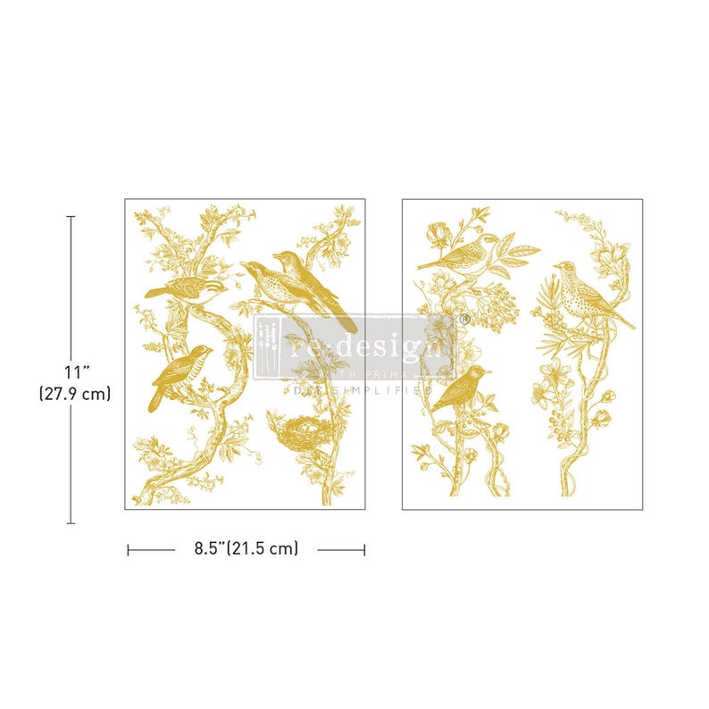 Kacha – Golden Serenade | Middy Foil Transfers® Rub on Transfers for ...