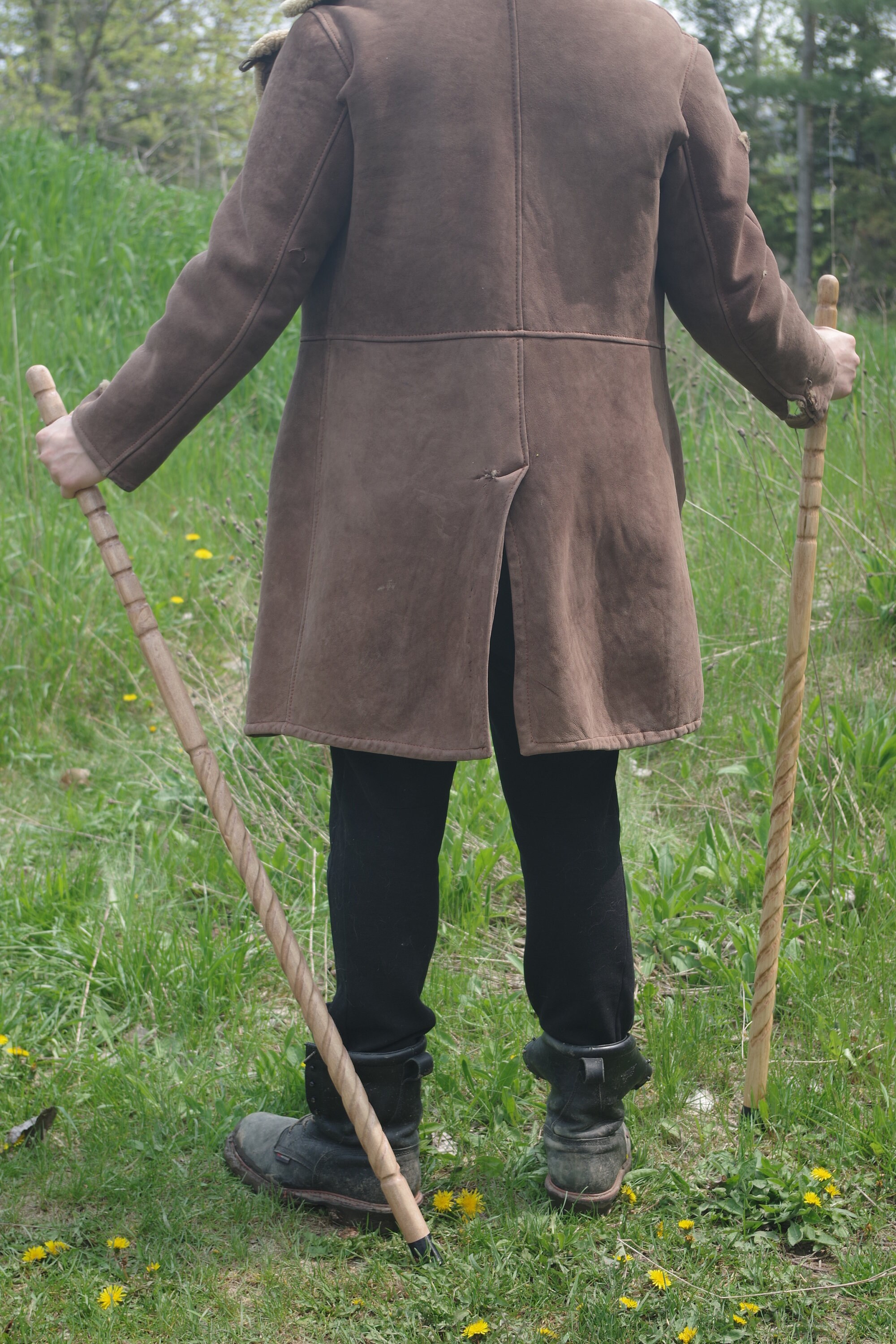 Custom Walking Stick, Upright Hiking Staff - Etsy