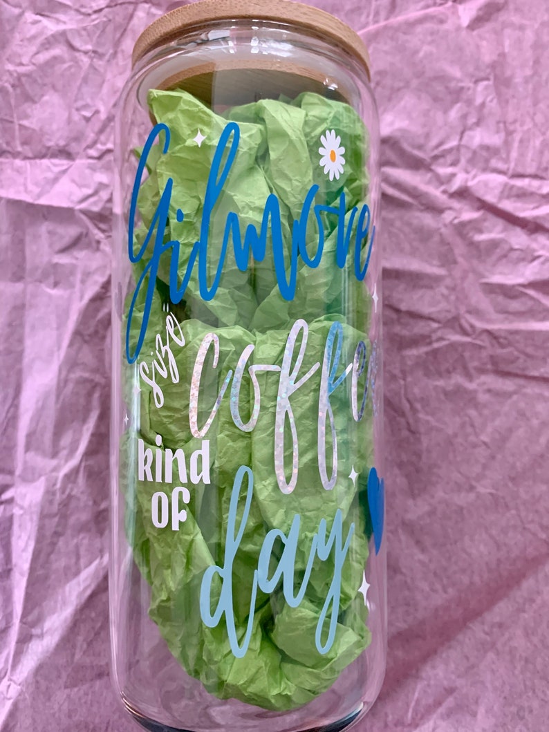 Gilmore Girls Glass Cup - Etsy