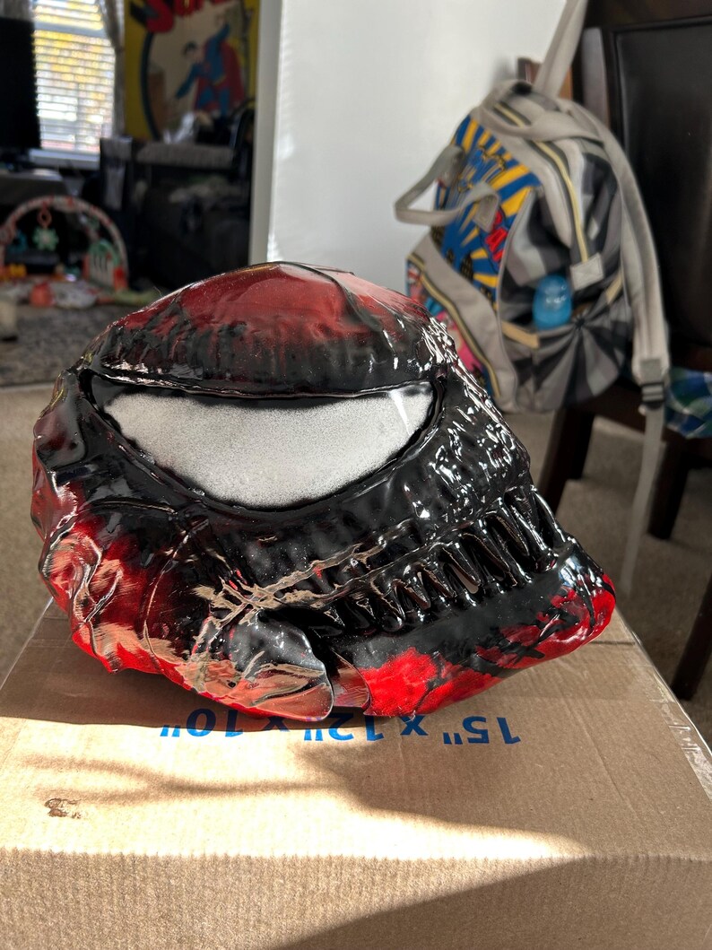 Carnage Helmet - Etsy