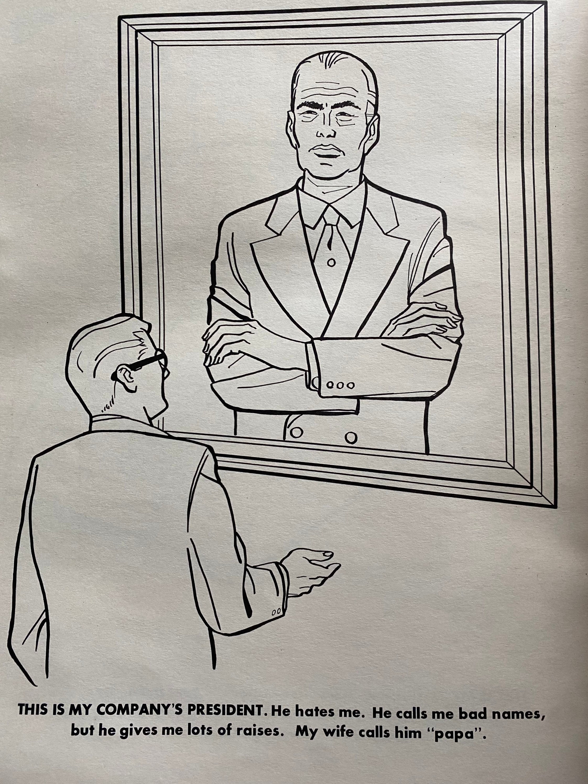 1961 Vintage the Executive Coloring Book First Edition - Etsy