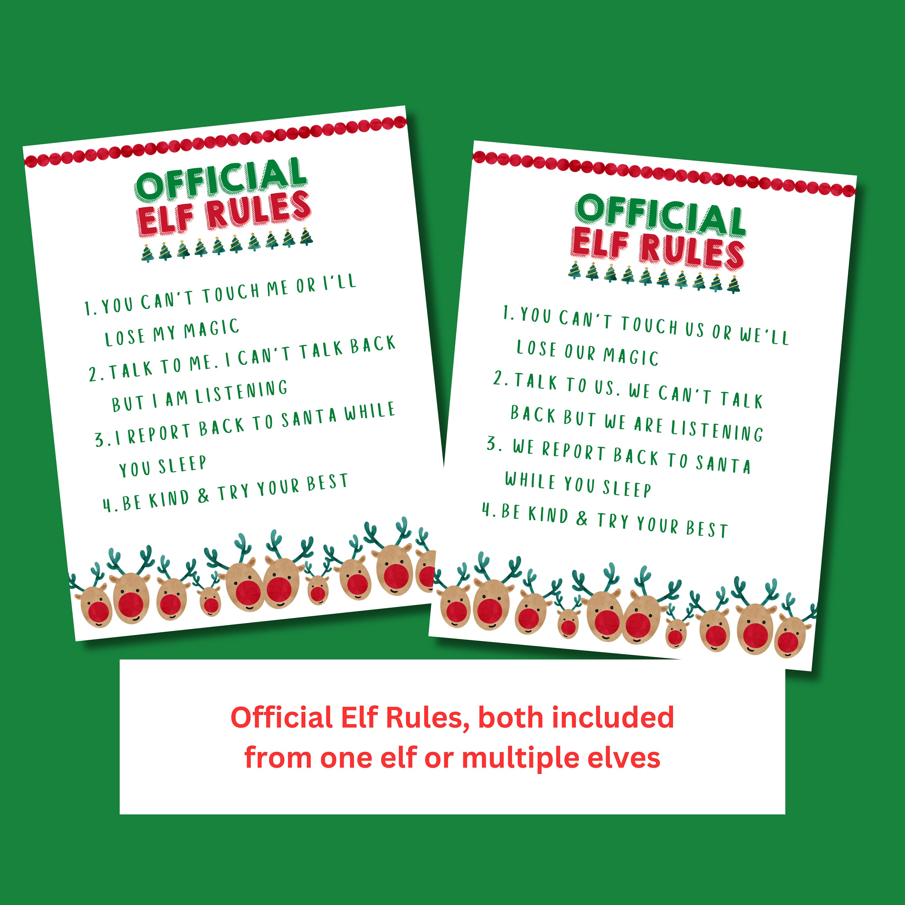 Printable Elf Kit, Christmas Elf Kit, 90 Elf Props, 60 Page Elf ...