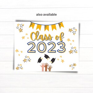 Last Day of Pre K, Printable Graduation Sign, Graduation, Class of 2023 ...