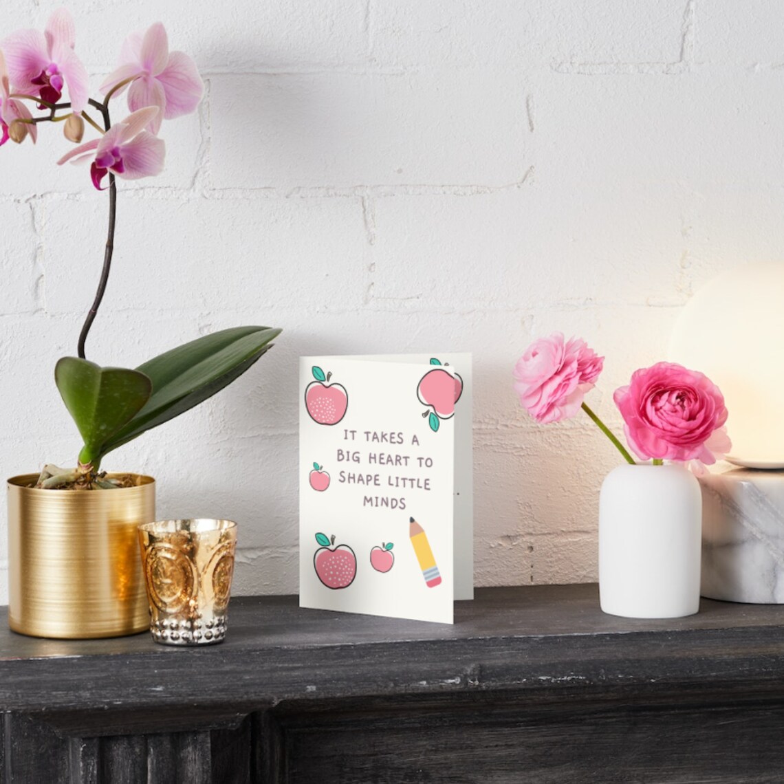 Teacher Thank You Card End of Year Card Printable - Etsy