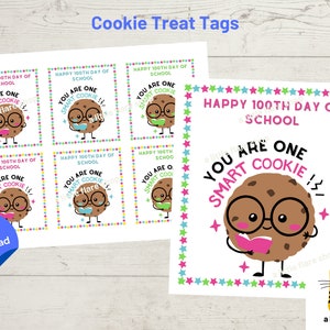 100 Days of School, Happy 100 Days, Printable Handprint Art, Teacher ...