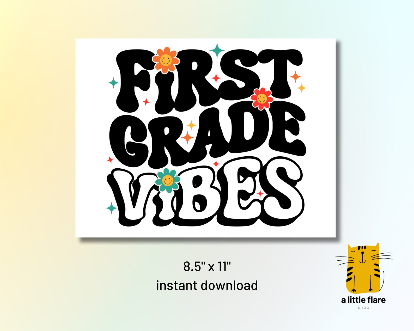 First Day of School Sign Printable, First Day of First Grade, First ...