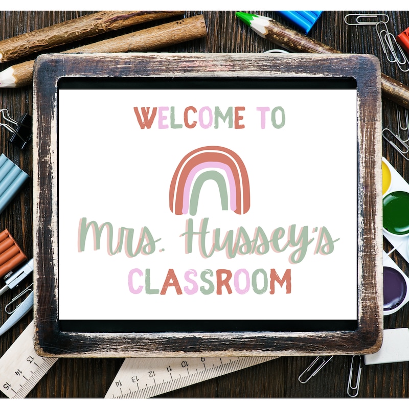 Classroom Welcome Sign - Etsy
