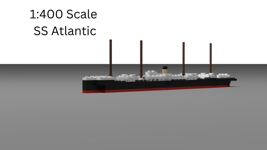 1:400 SS Atlantic Instructions - Etsy
