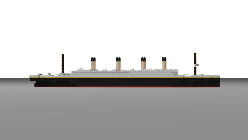 1:400 RMS Titanic MOC Instructions - Etsy