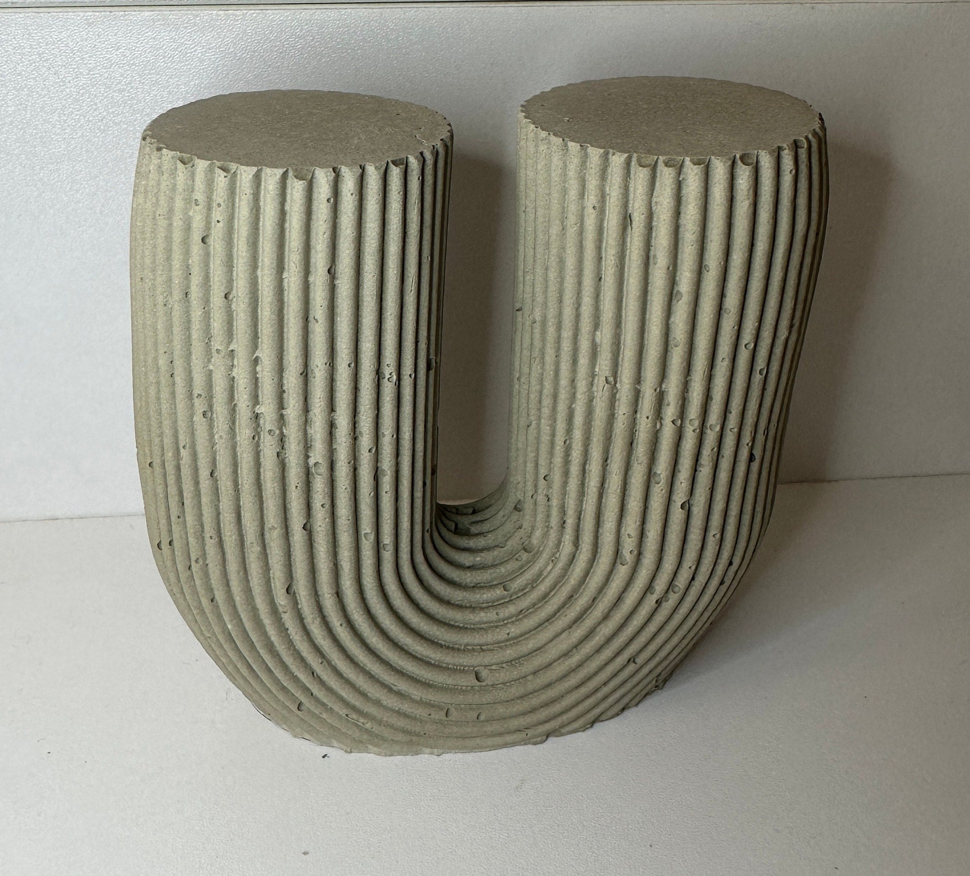 Concrete Bookend | Concrete Arch | Arch Bookend | Modern Bookend | Arch ...