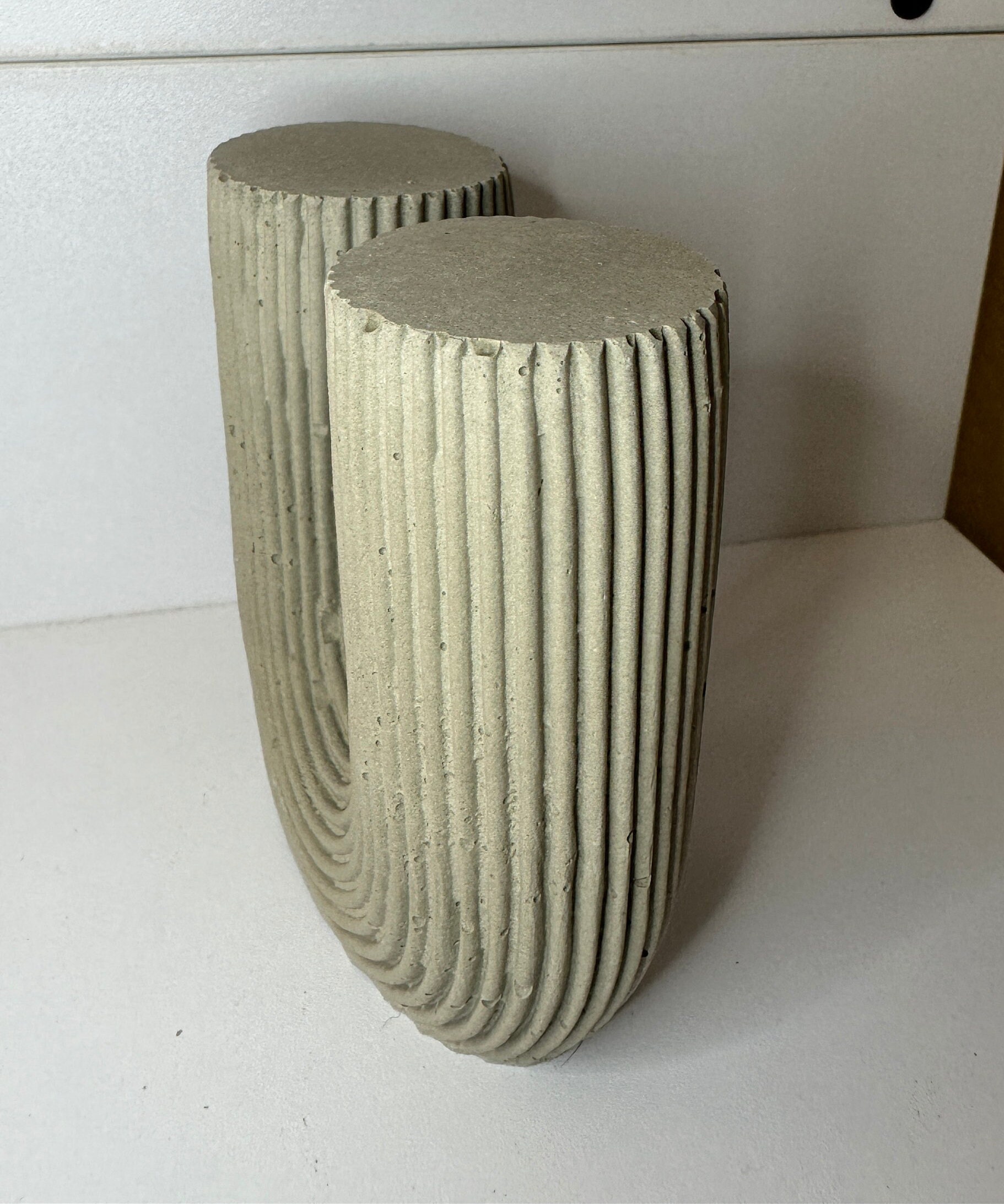 Concrete Bookend | Concrete Arch | Arch Bookend | Modern Bookend | Arch ...