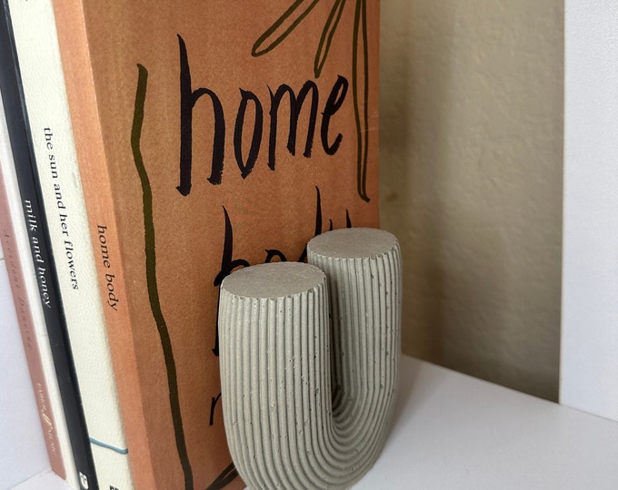 Unique Bookends Handcrafted From Jesmonite / Colourful Terrazzo ...