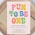 Fun to Be One First Birthday Invitation, 1st Birthday Party, Rainbow ...