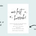 Editable Farewell Party Invitation, One Last Hurrah, Goodbye Party ...