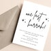 Editable Farewell Party Invitation, One Last Hurrah, Goodbye Party ...