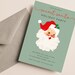 Secret Santa Invitation, Vintage Santa, 90s Christmas, Printable ...