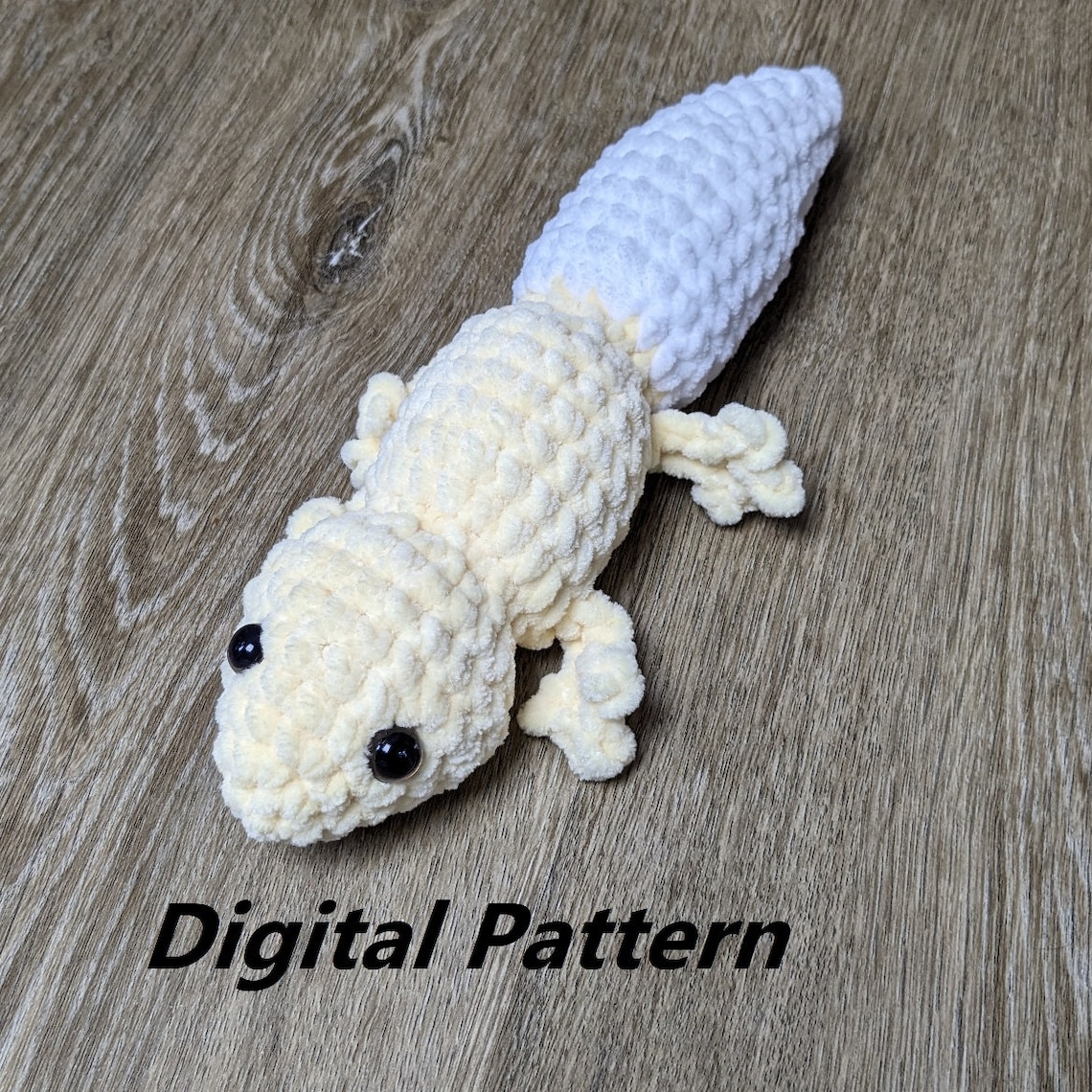 No-sew Leopard Gecko Crochet Pattern - Etsy