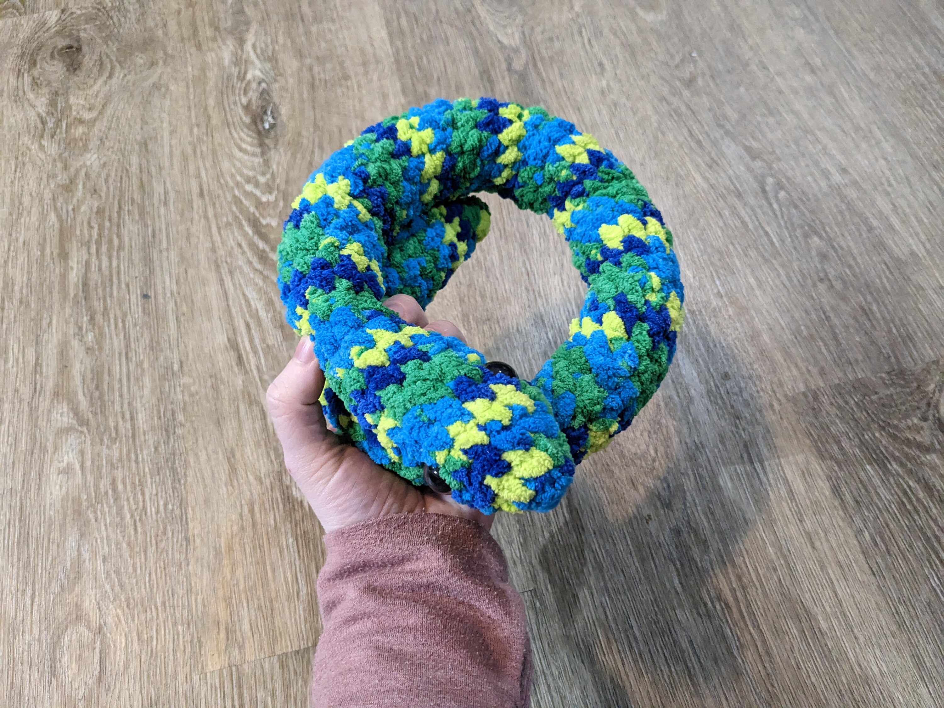 Crocheted Snake Blue and Green Super Soft Plush Toy - Etsy