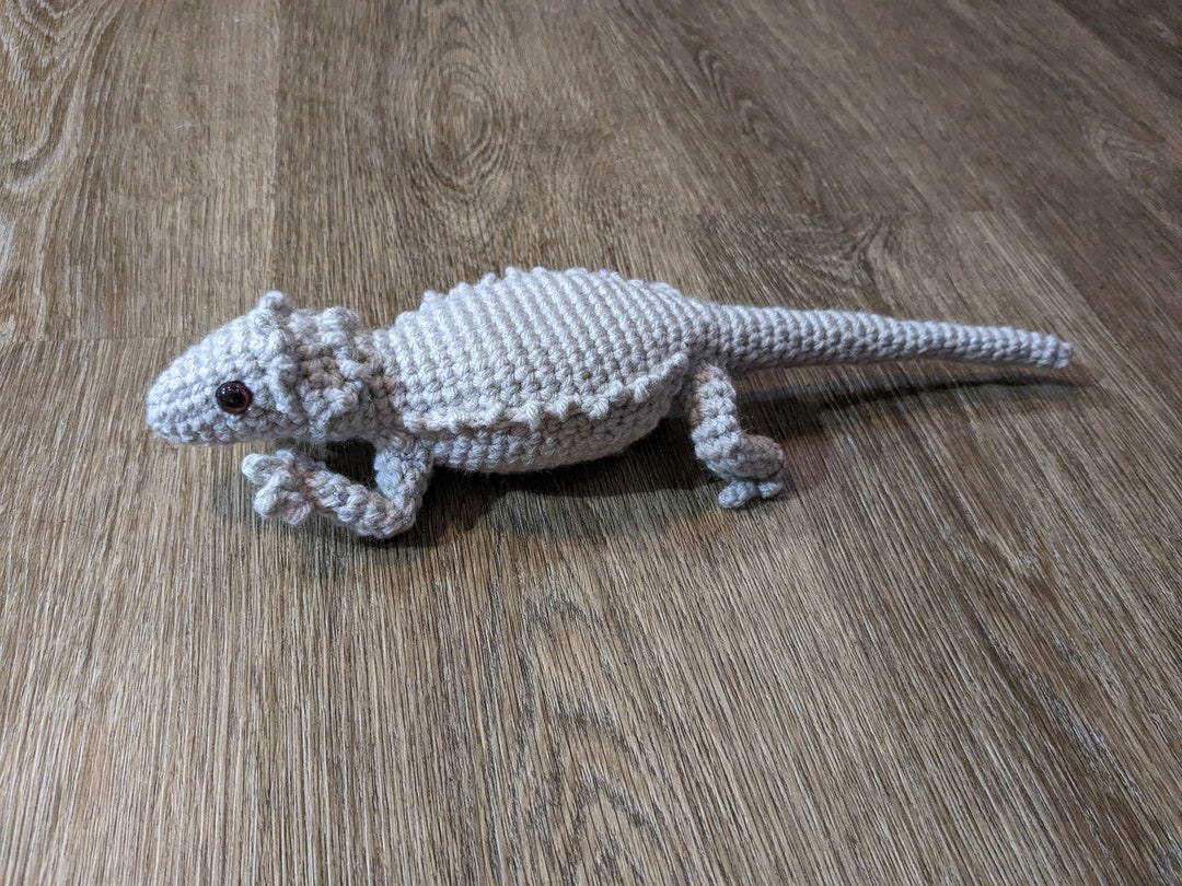 Bearded Dragon Crocheted Amigurumi Stuffed Toy Gift for Mom, Gift for ...