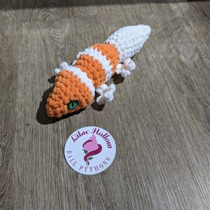 No-sew Leopard Gecko Crochet Pattern - Etsy