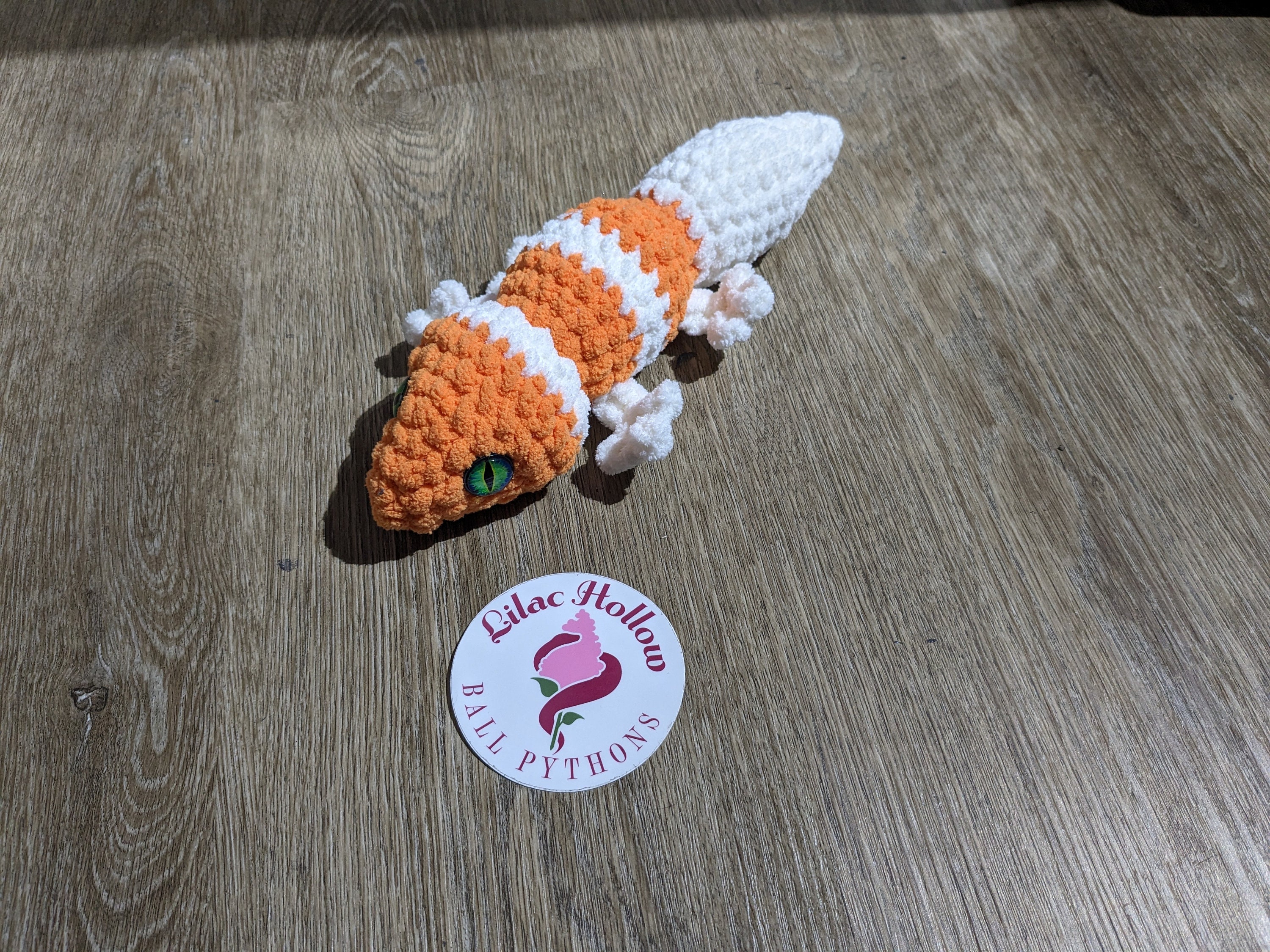 No-sew Leopard Gecko Crochet Pattern - Etsy
