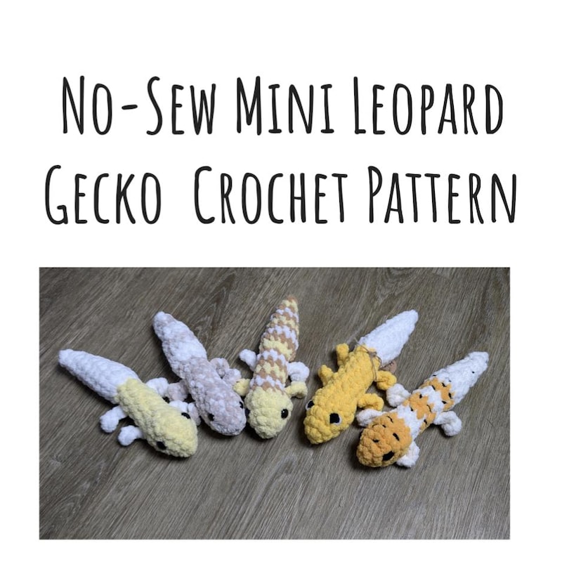 Crochet Gecko - Etsy