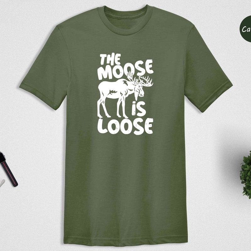 Moose T Shirt - Etsy
