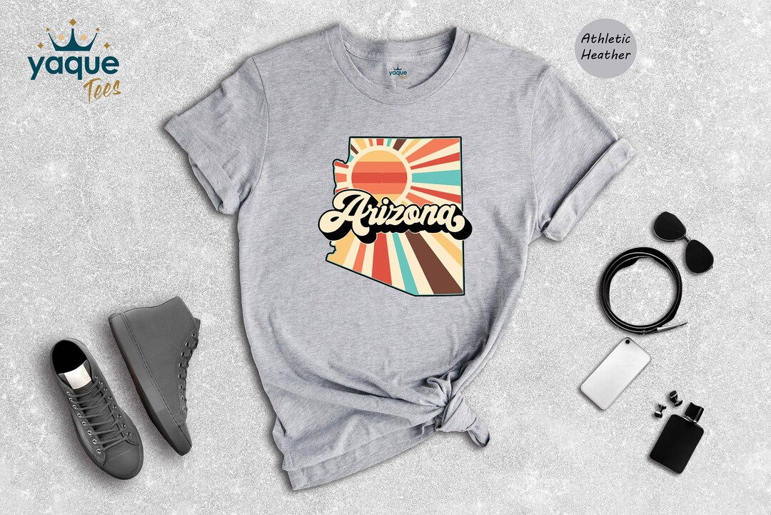 Retro Arizona Shirt, Arizona State T-shirt, Vintage Arizona Shirt ...