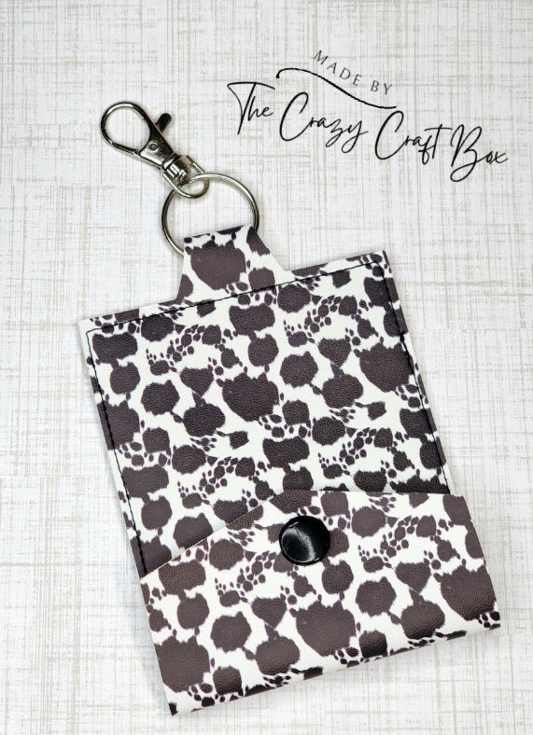 Credit Card Holder Keychain, Keychain, Card Holder, Card Holder Keyhain ...