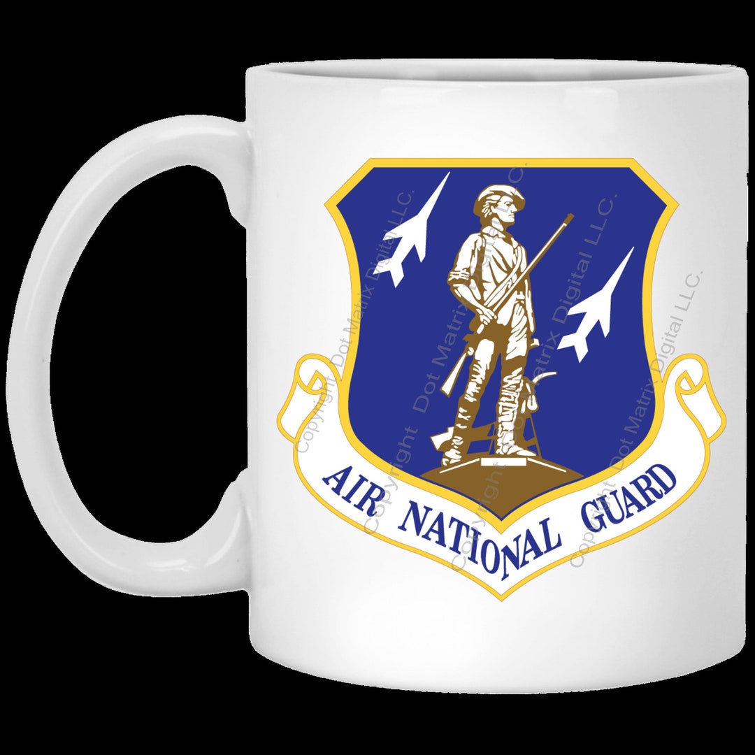 USAF Air National Guard Suitable for DIY Personalized Coffee Mugs T ...